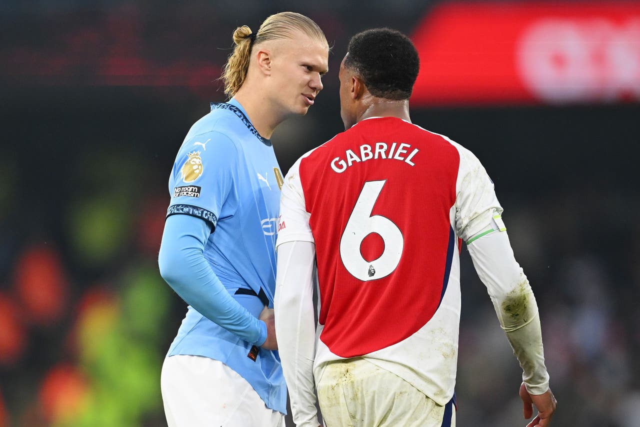 Another cheeky dig at Erling Haaland? Arsenal defender Gabriel appears ...