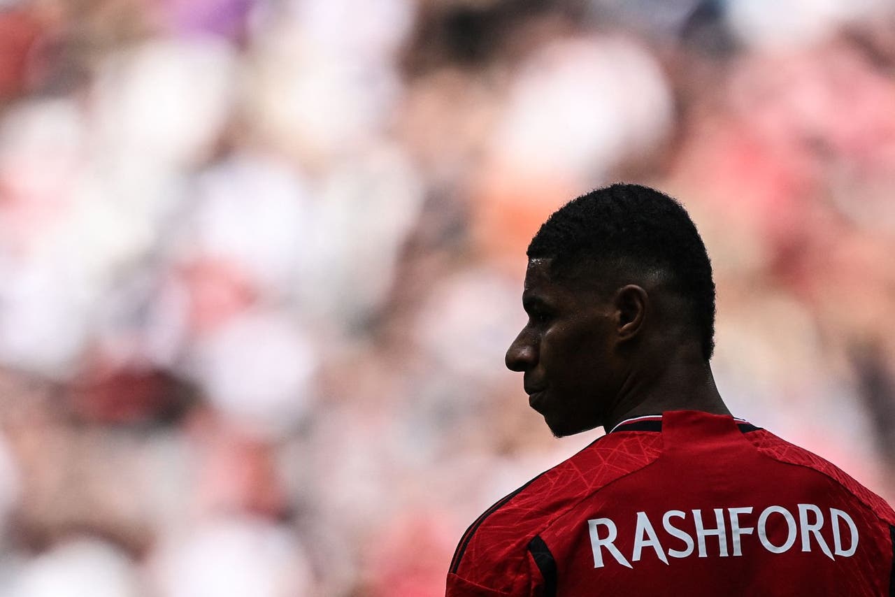 Marcus Rashford 'keeps it moving' as Man Utd outcast refuses to give up ...