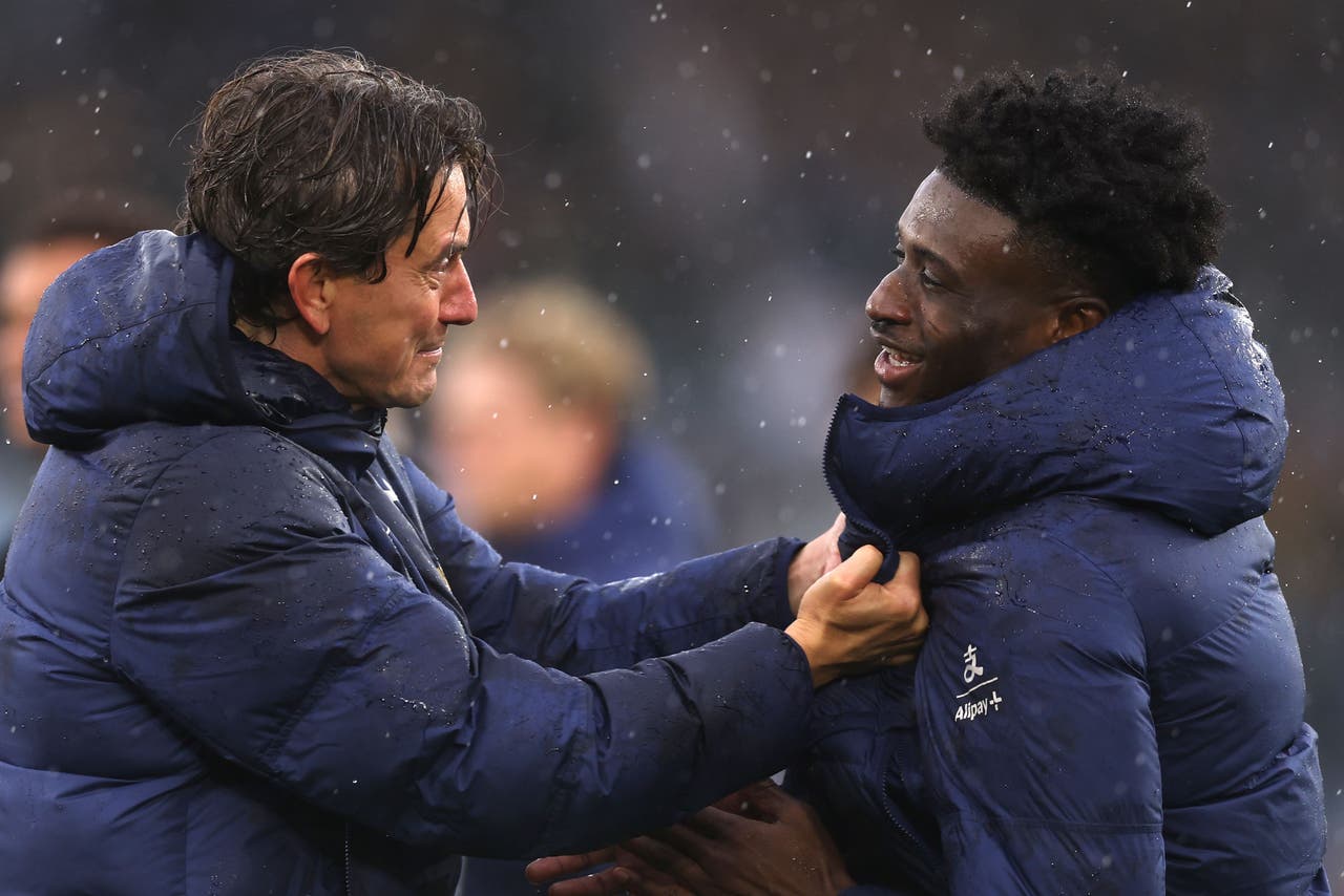 Thomas Frank claims Tottenham are 'going in the right direction ...