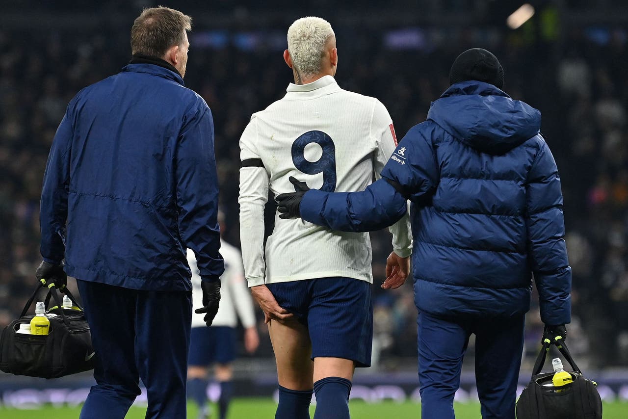 Tottenham Hotspur injury crisis goes from bad to WORSE! Richarlison ...