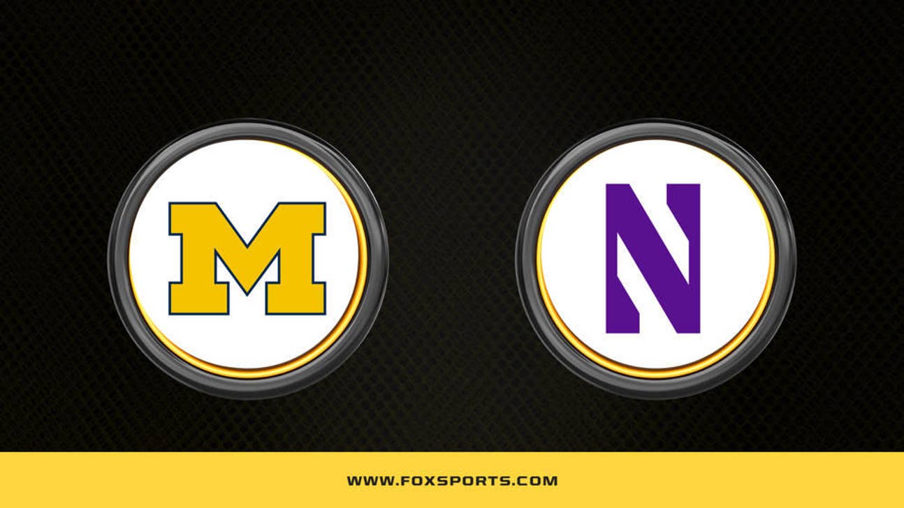 Michigan vs. Northwestern: How to Watch, Channel, Prediction, Odds ...