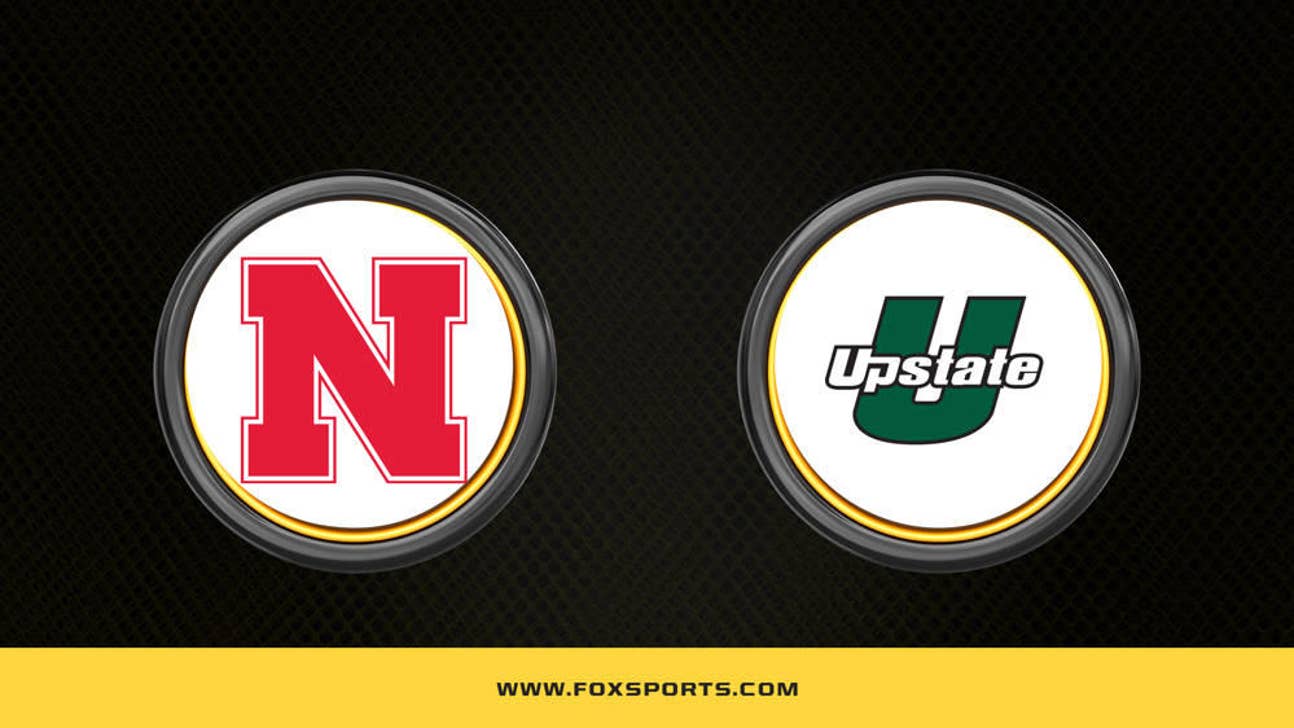Nebraska vs. South Carolina Upstate Prediction, How to Watch, Odds ...