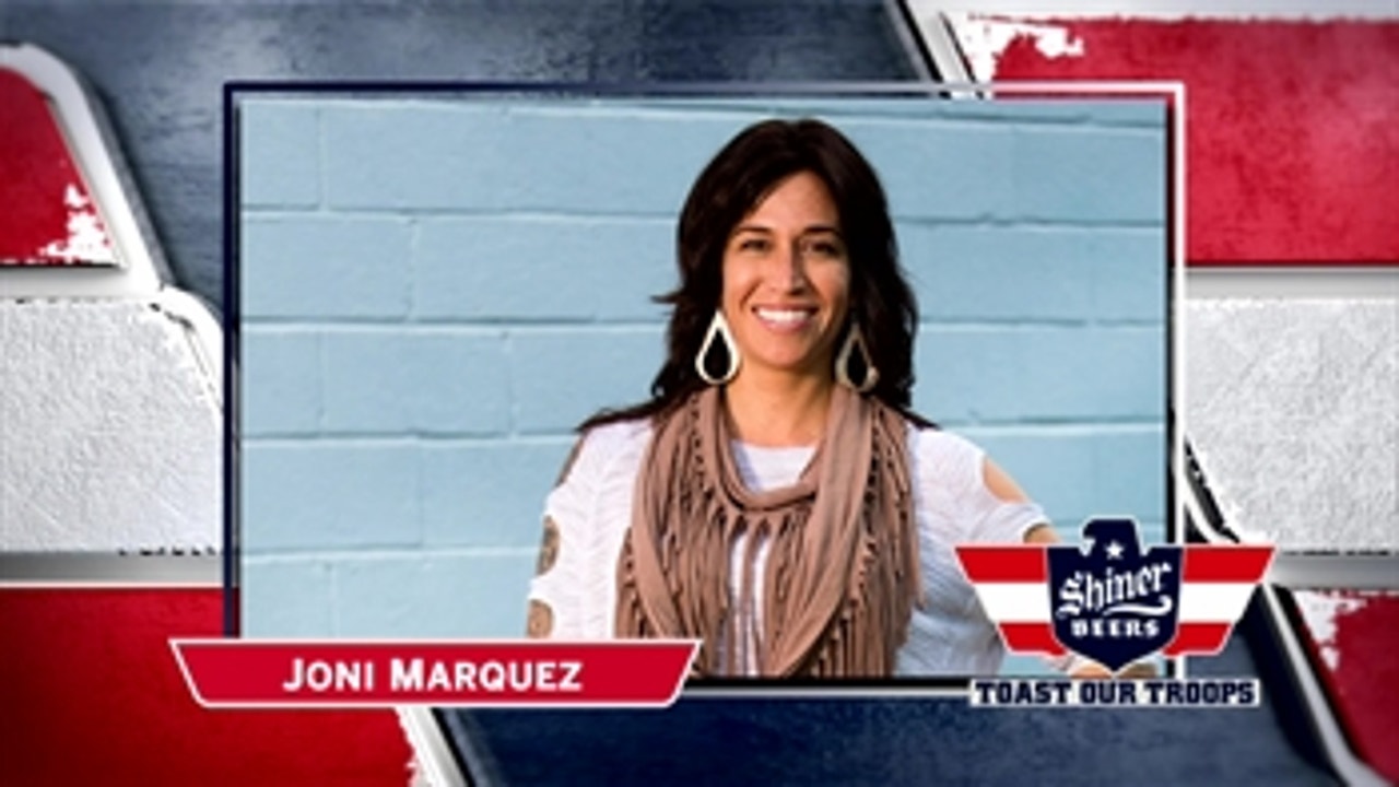 Shiner Toast The Troops | Joni Marquez | FOX Sports