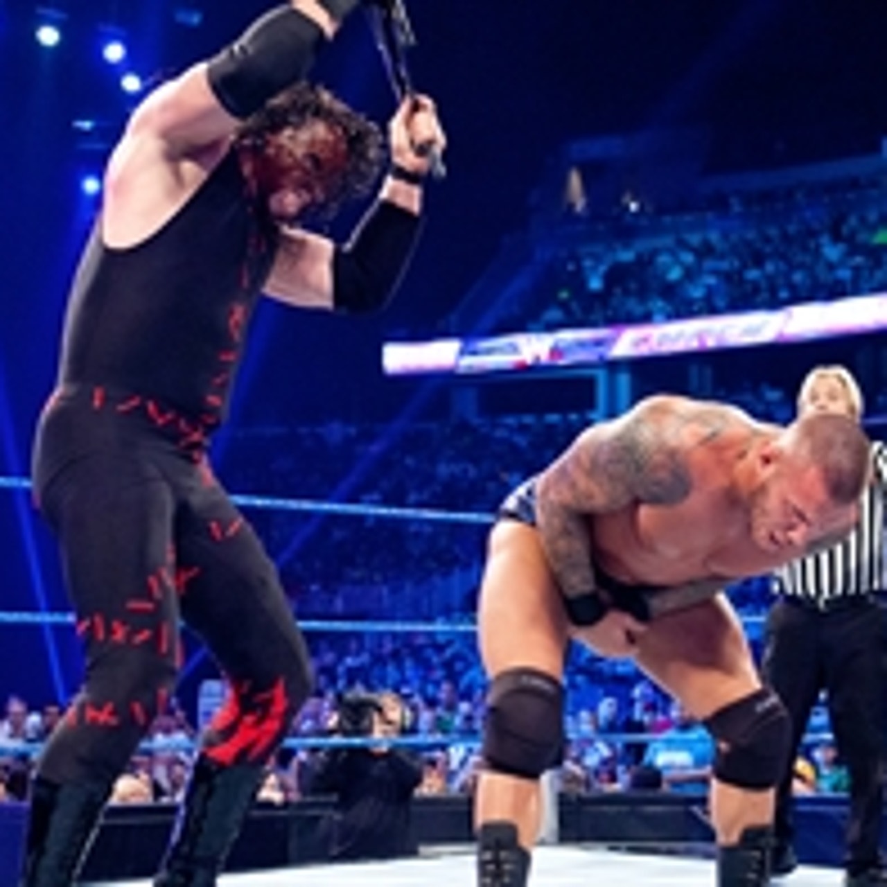 Kane Attacks Randy Orton