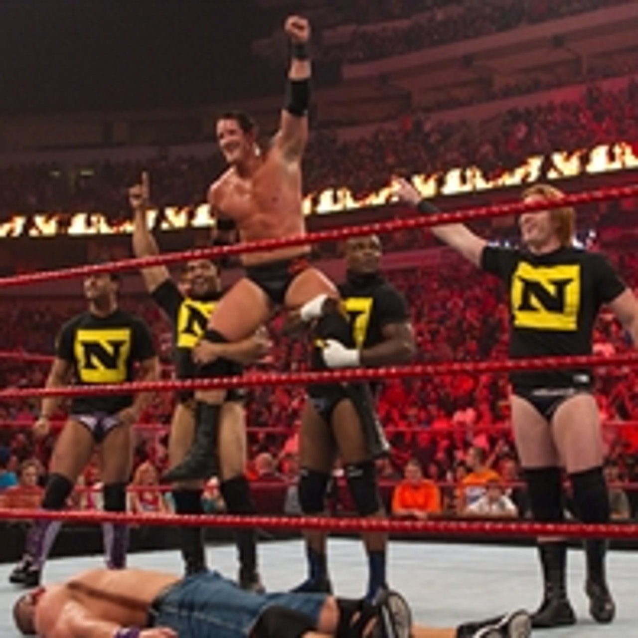 Wwe Nexus Vs John Cena Team