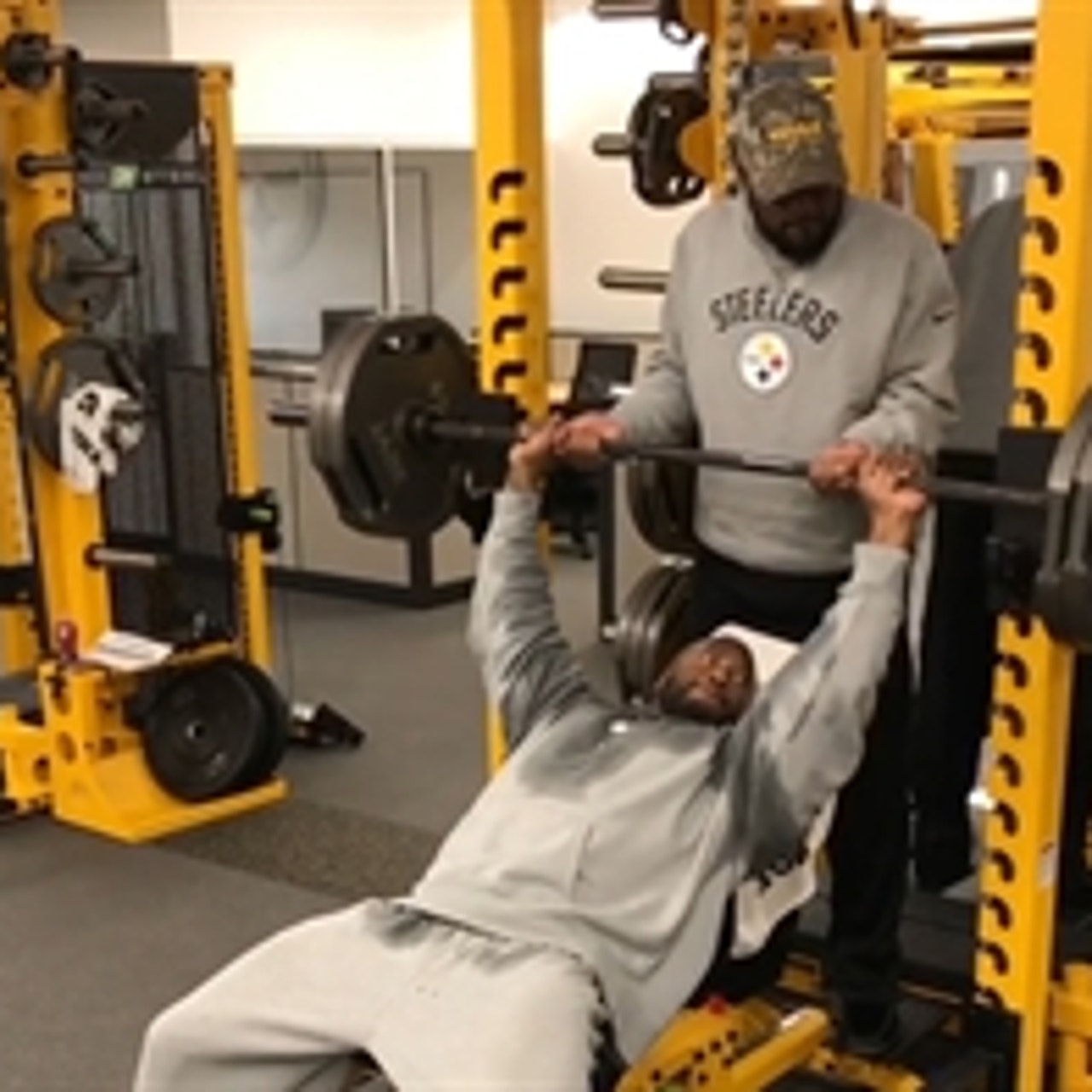 James Harrison Bench Press