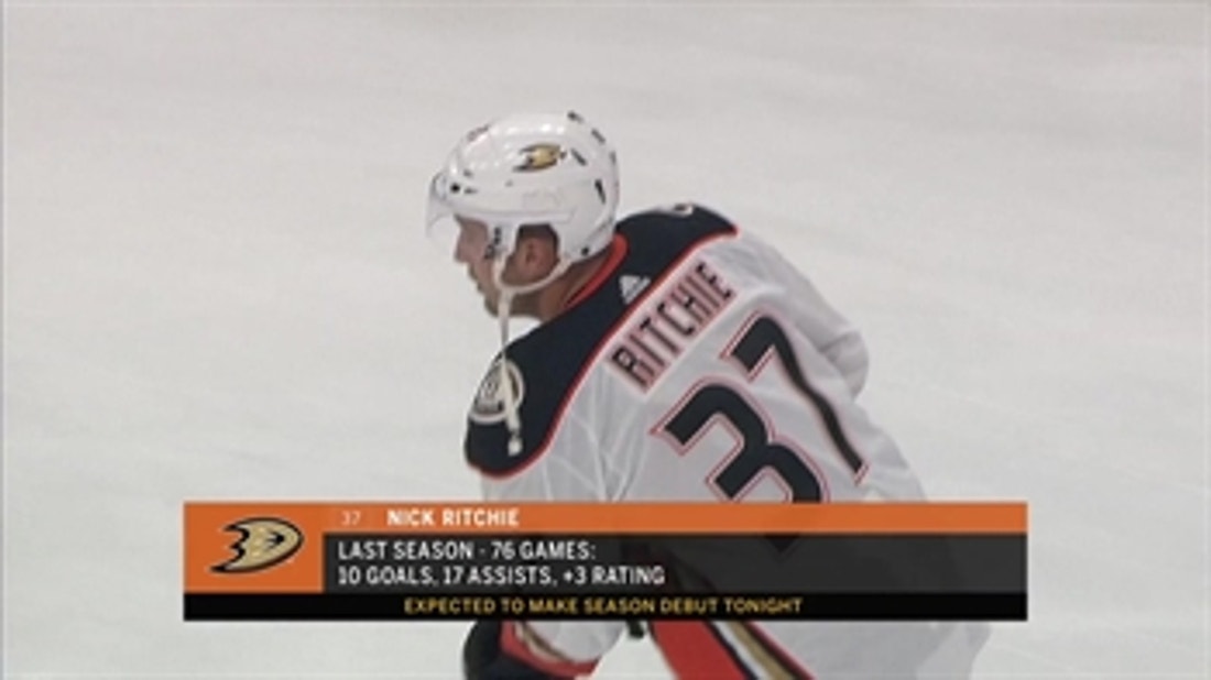 Nick Ritchie - NHL Videos and Highlights | FOX Sports