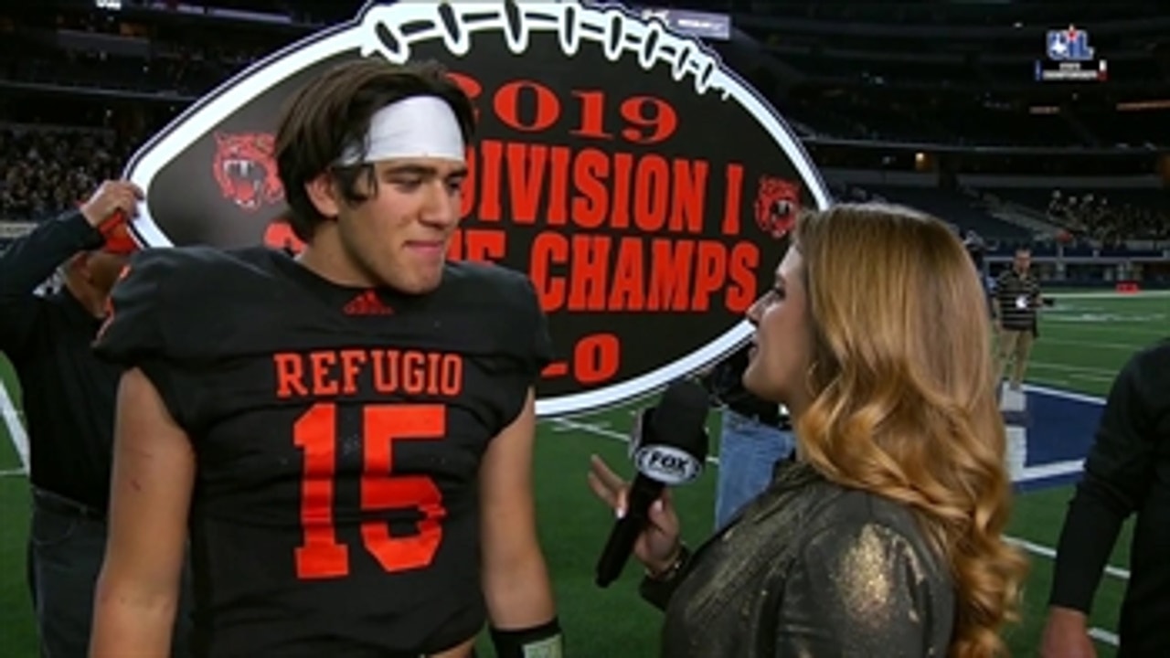 Austin Ochoa on Refugio's 2A Div. I State Title Win ' UIL State ...