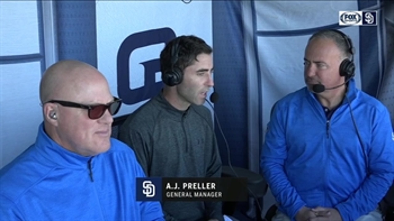 AJ Preller talks about Manny Machado & the excitement for the upcoming ...