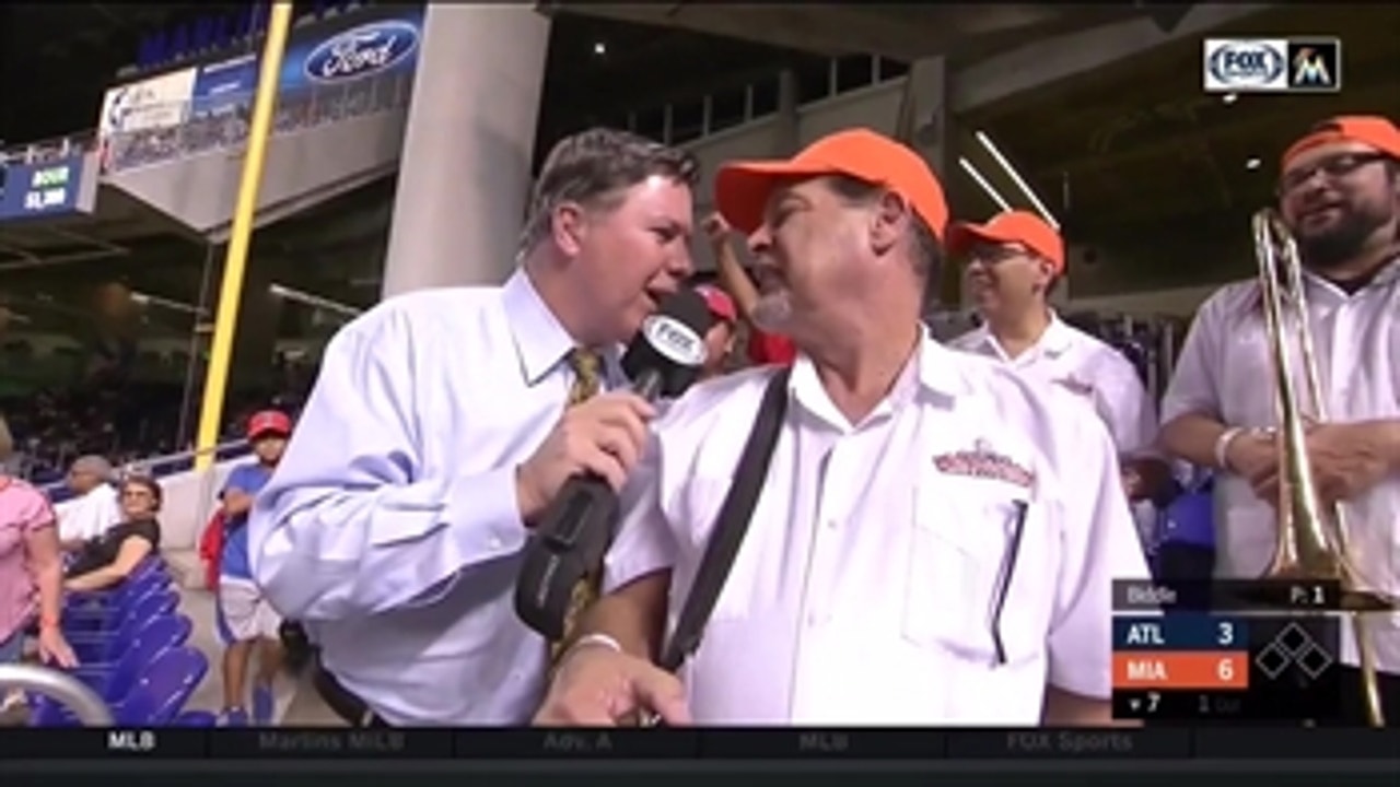 Band leader steals the show as Craig Minervini joins the party on Cuban ...