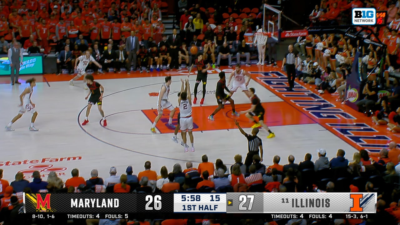 Illinois' Andrej Stojakovic makes 3-pointer to extend lead over ...