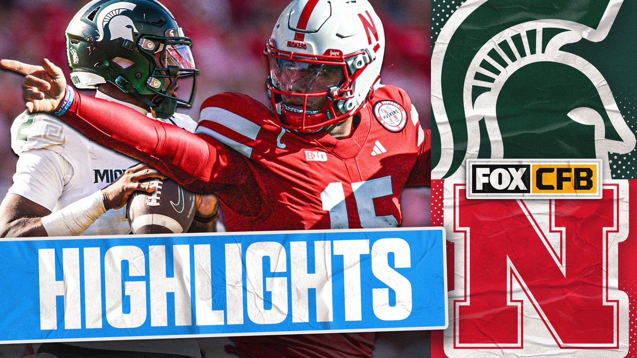 Michigan State Spartans vs. Nebraska Cornhuskers Highlights | FOX College Football | FOX Sports