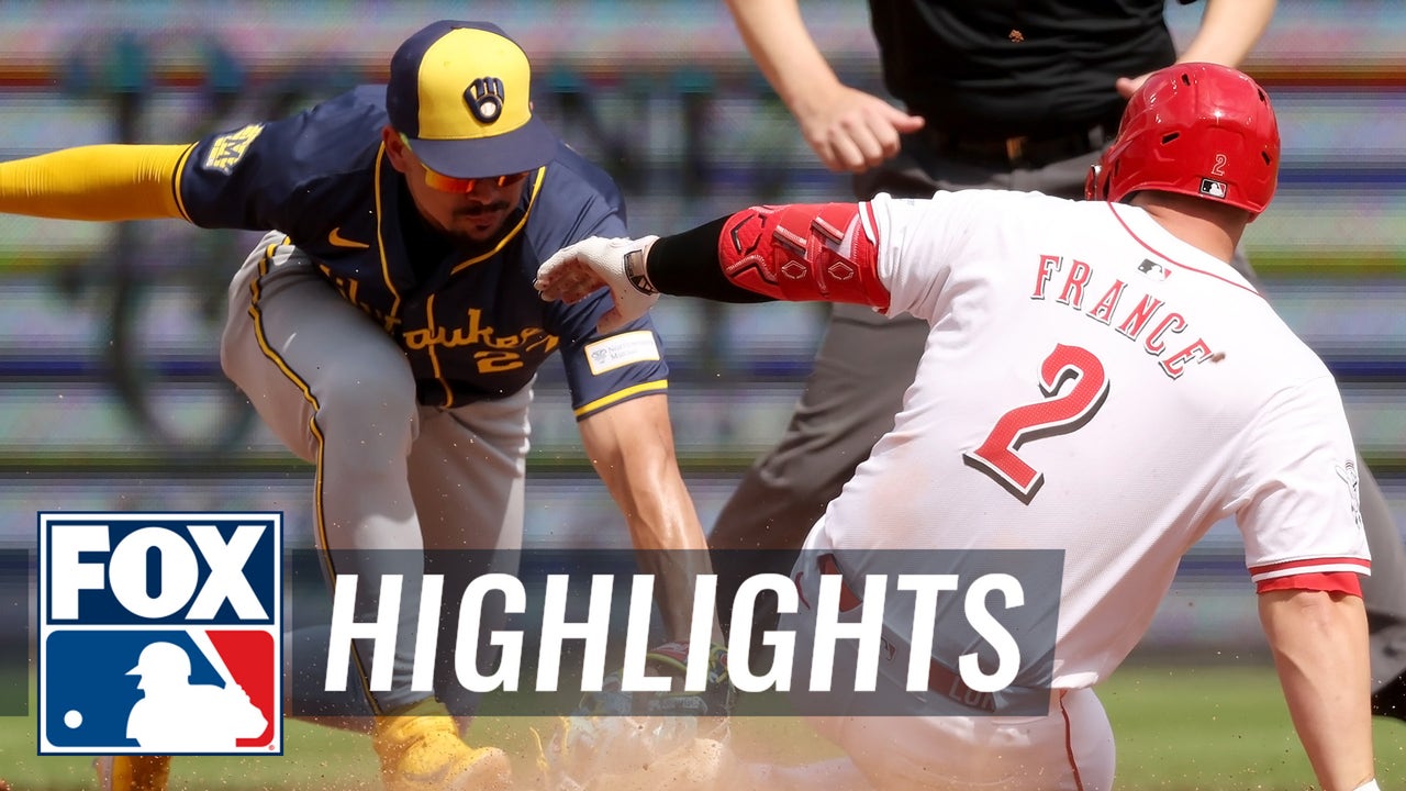 Brewers vs. Reds Game 1 Highlights | MLB on FOX - BVM Sports