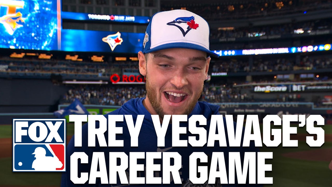 'We're built for this' — Trey Yesavage on his 11-strikeout playoff debut in Blue Jays win vs ...