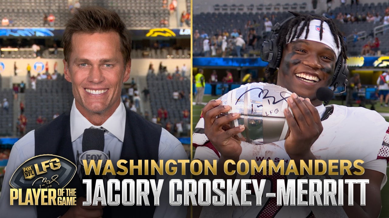 Tom Brady’s LFG Player of the Game: Commanders RB Jacory Croskey-Merritt 🏆 Week 5 DIGITAL ...