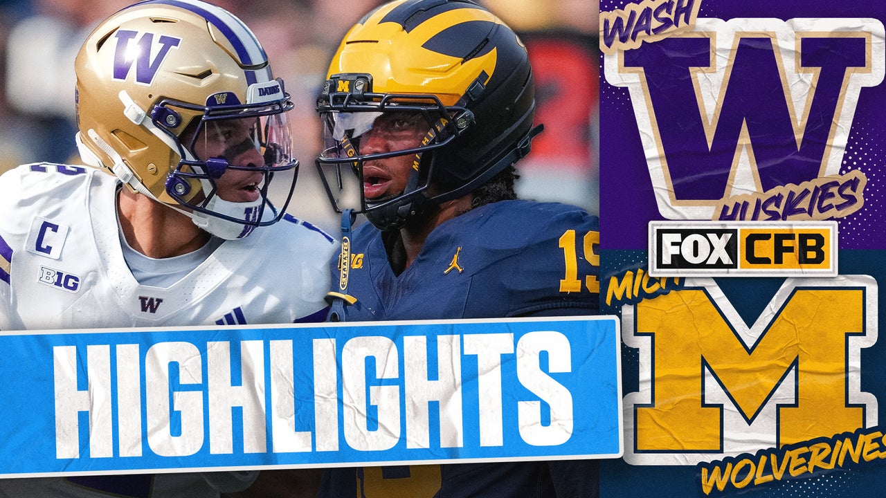 Washington Huskies vs. Michigan Wolverines Highlights | FOX College ...