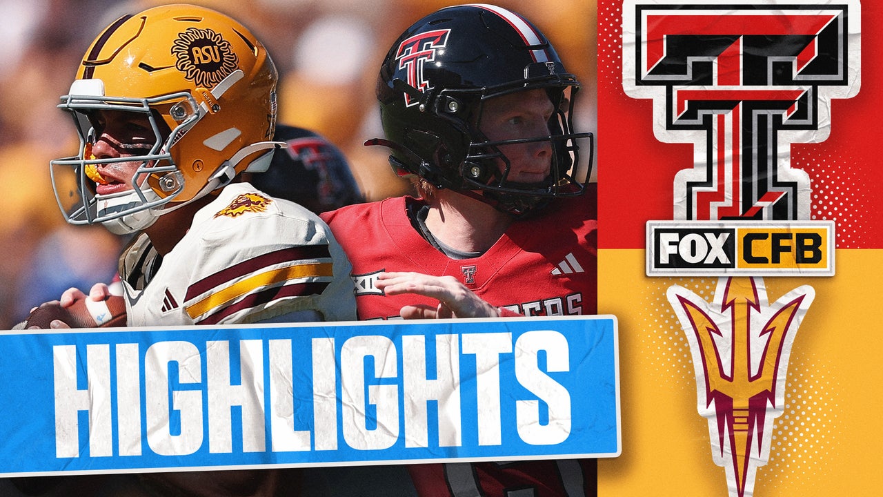 No. 7 Texas Tech Red Raiders vs. Arizona State Sun Devils Highlights ...