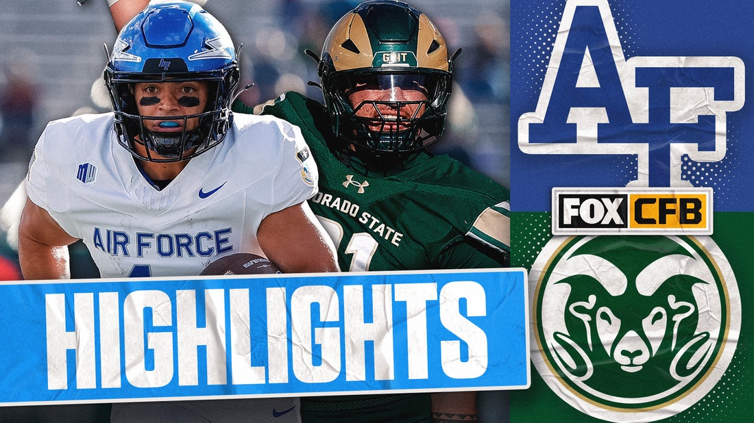 Air Force Falcons vs. Colorado State Rams - Final Score - November 28 ...