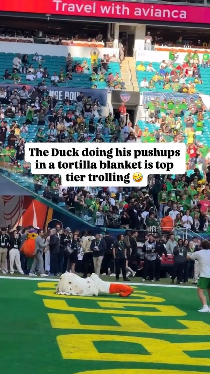 Oregon Duck Pushups
