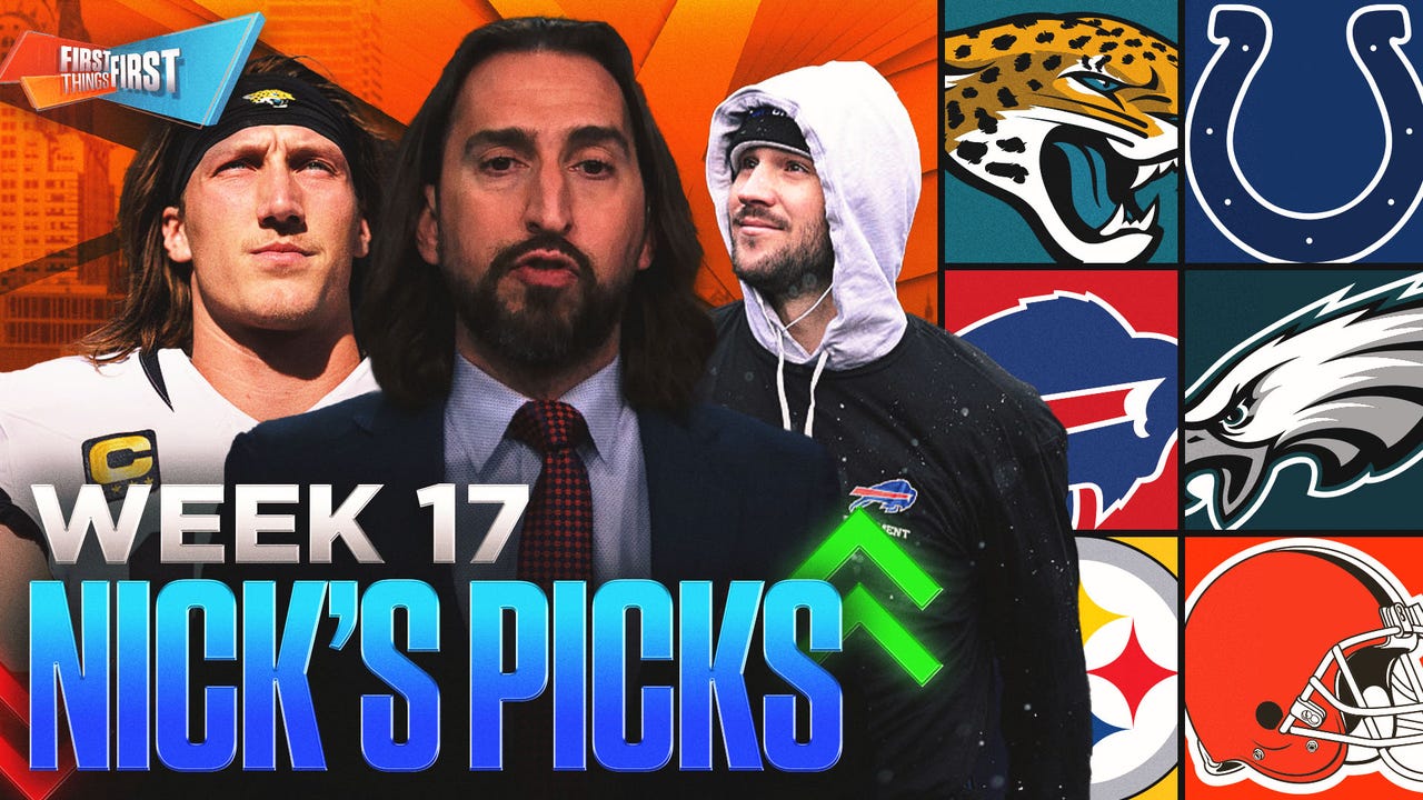 Hammer Jaguars, Steelers and Bills as favorites in Nick Wright's Week ...
