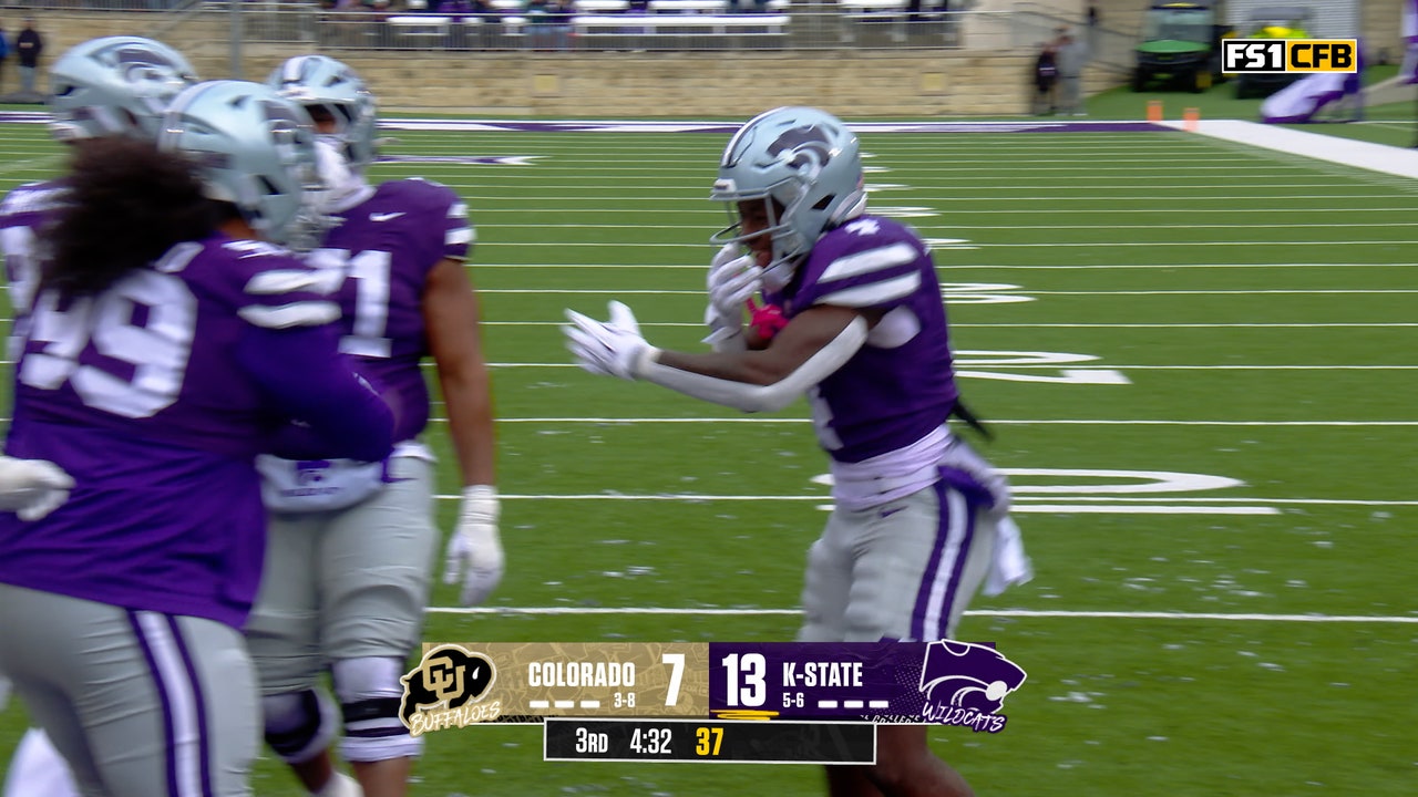 Joe Jackson rushes left for one-yard TD, giving Kansas State lead over ...