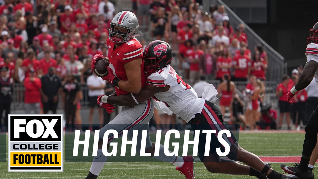 Western Kentucky Hilltoppers vs. No. 6 Ohio State Buckeyes Highlights ...
