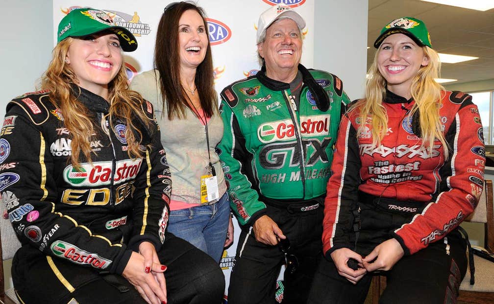 Brittany, Courtney Force top NHRA qualifying, 1st time for sisters ...