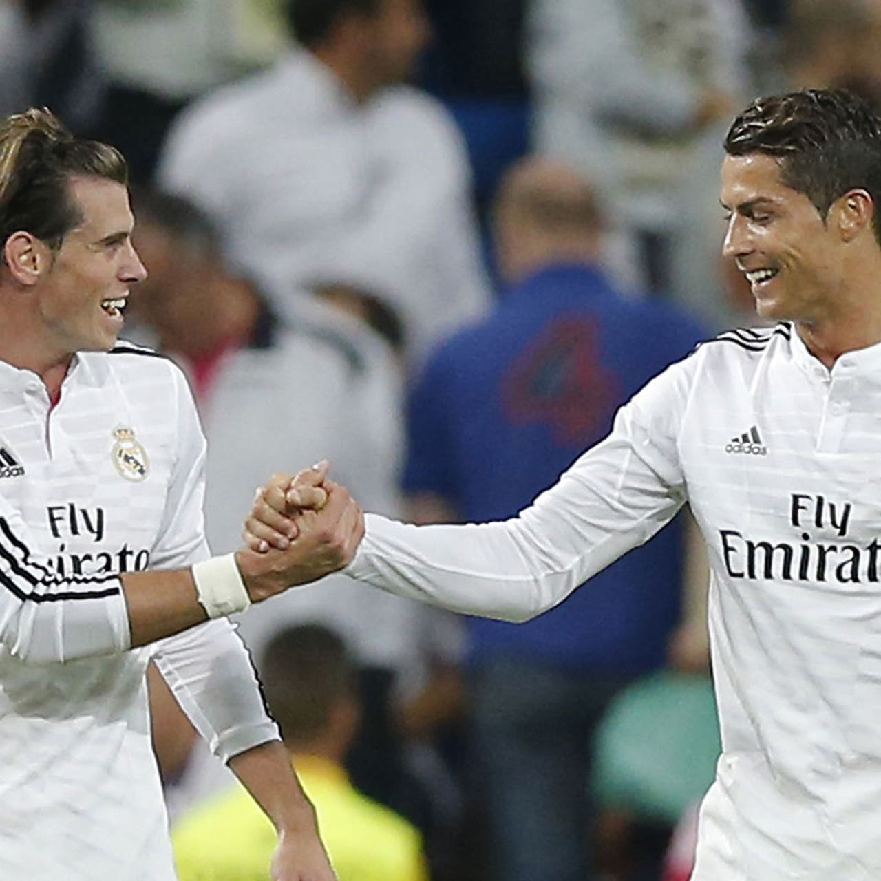 Bale And Ronaldo Handshake