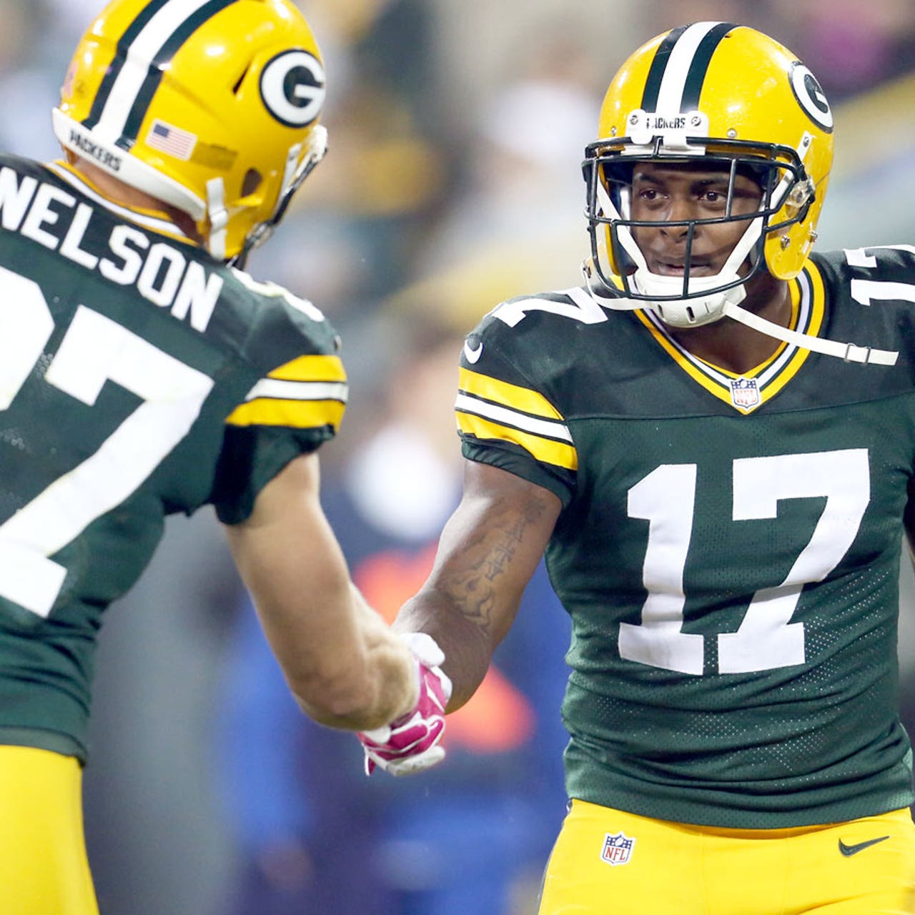 Jordy Nelson Lambeau Leap