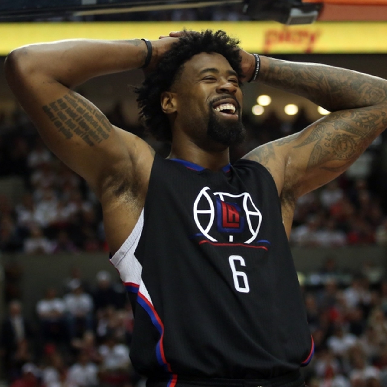 deandre jordan face