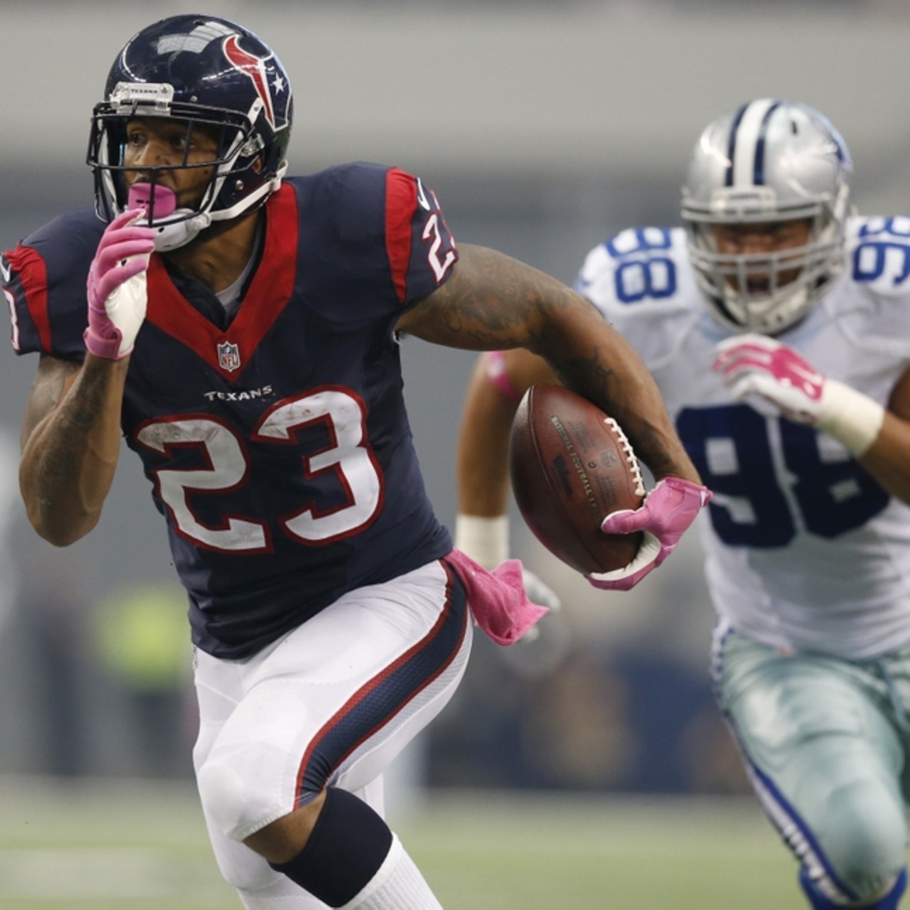 Arian Foster Running Touchdown