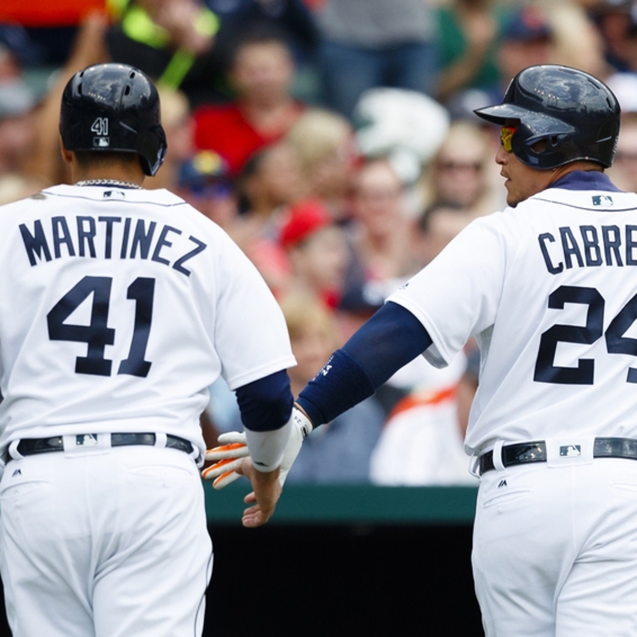 Victor Martinez Tigers Batting