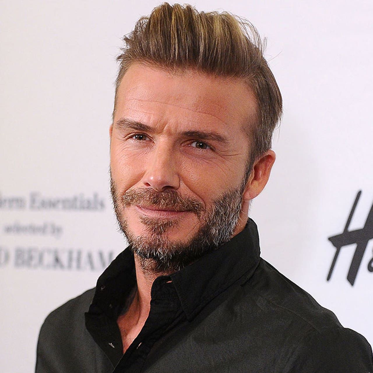 David Beckham Quiff