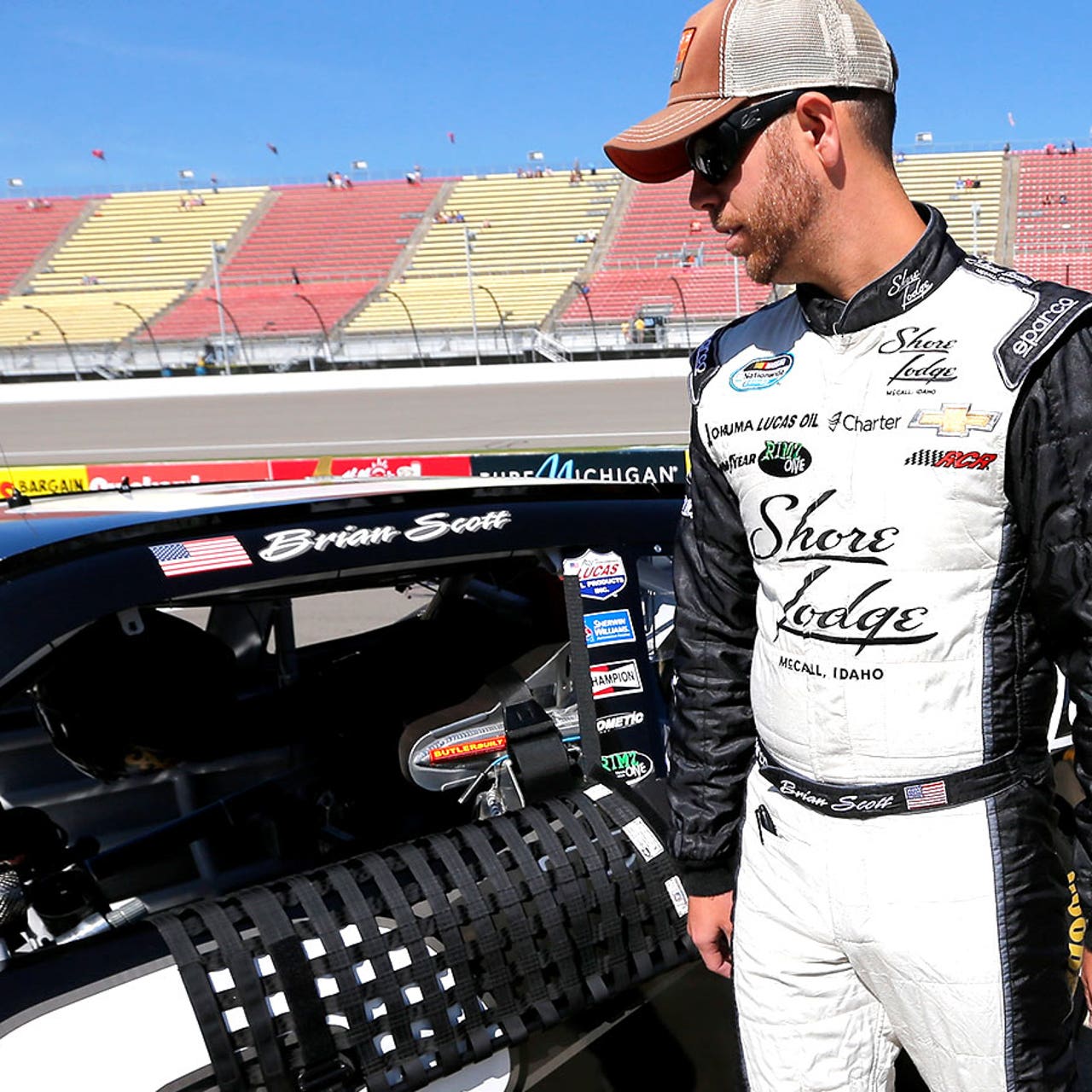 Race Car Driver Brian Scott