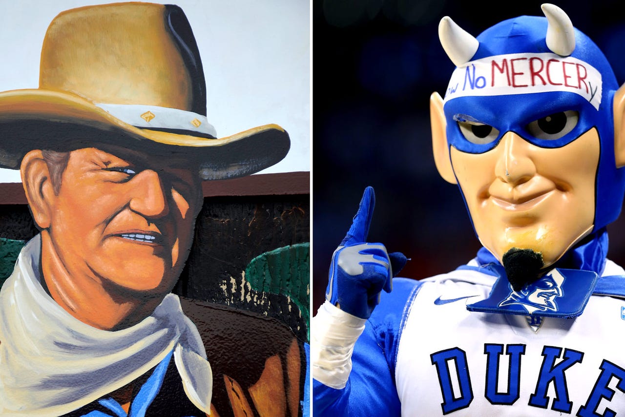 Family of John Wayne -- aka 'the Duke' -- sues Duke University in ...