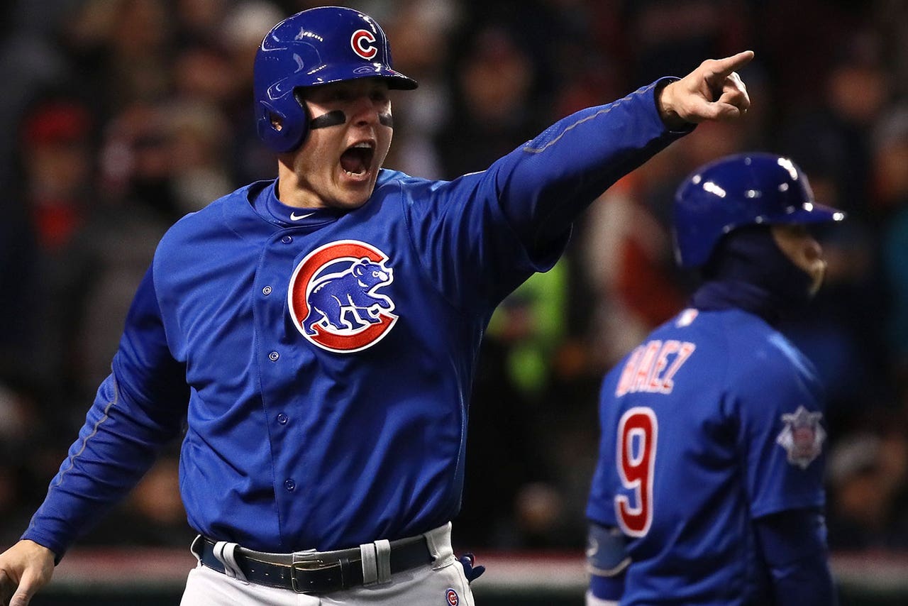 Anthony Rizzos Naked Speeches Inspired The Cubs World Series Run