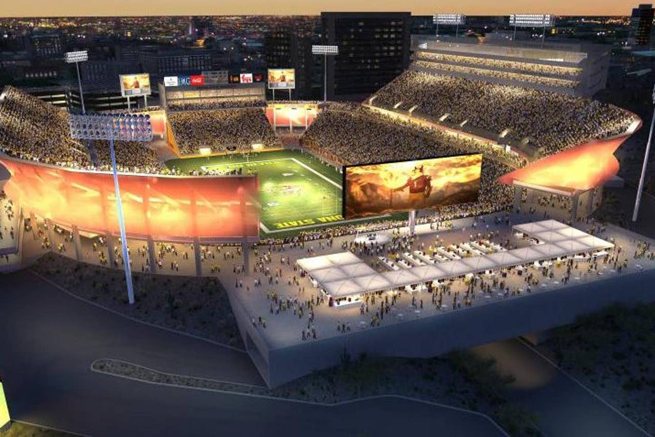 sun devil stadium capacity