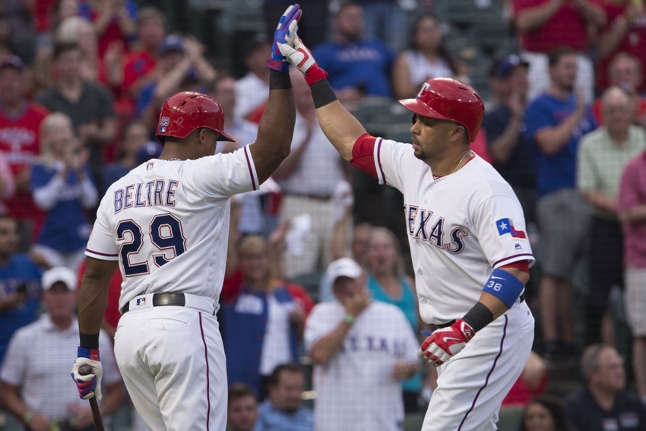 Texas Rangers: Adrian Beltre and Carlos Beltran seeking first title ...