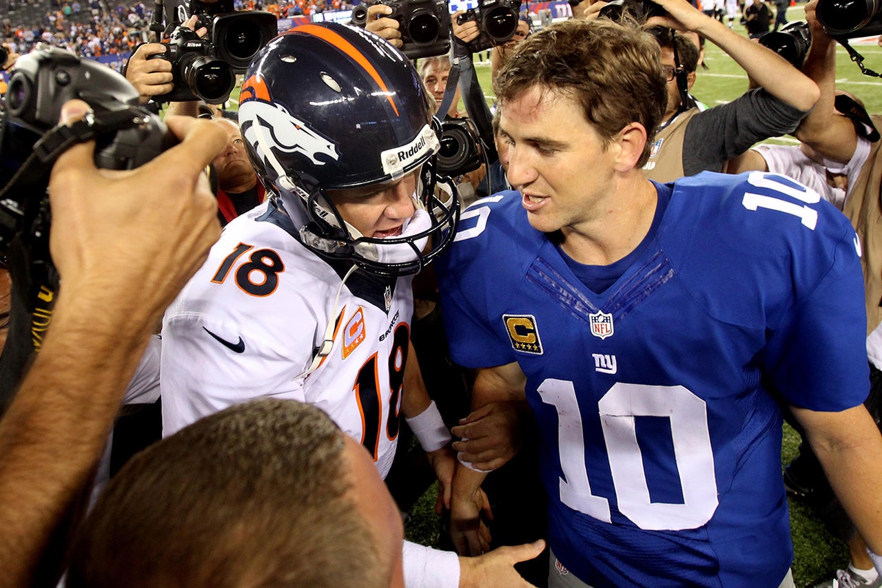 Eli Manning once ran the 40-yard dash with a helmet on | FOX Sports
