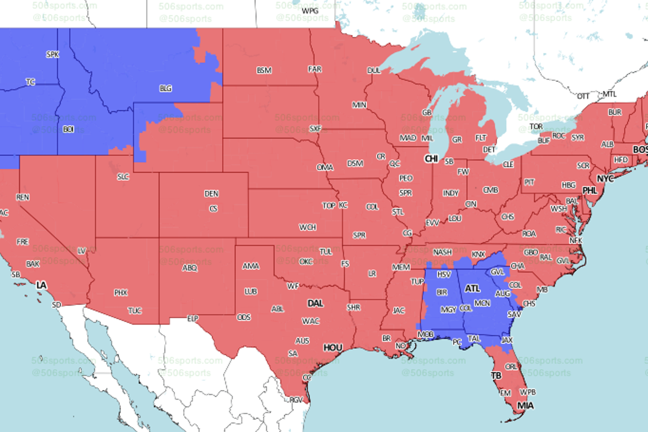 NFL TV Schedule and Broadcast Map: Week 6 | FOX Sports