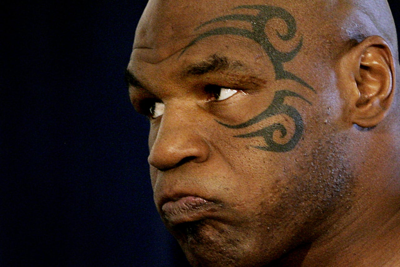 Mike Tyson says 'a lot of good stuff' happened because of his face ...