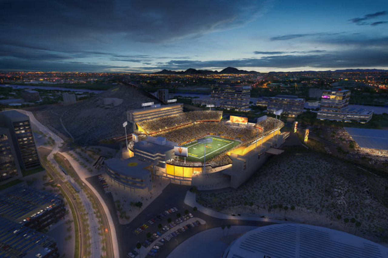 sun devil stadium capacity