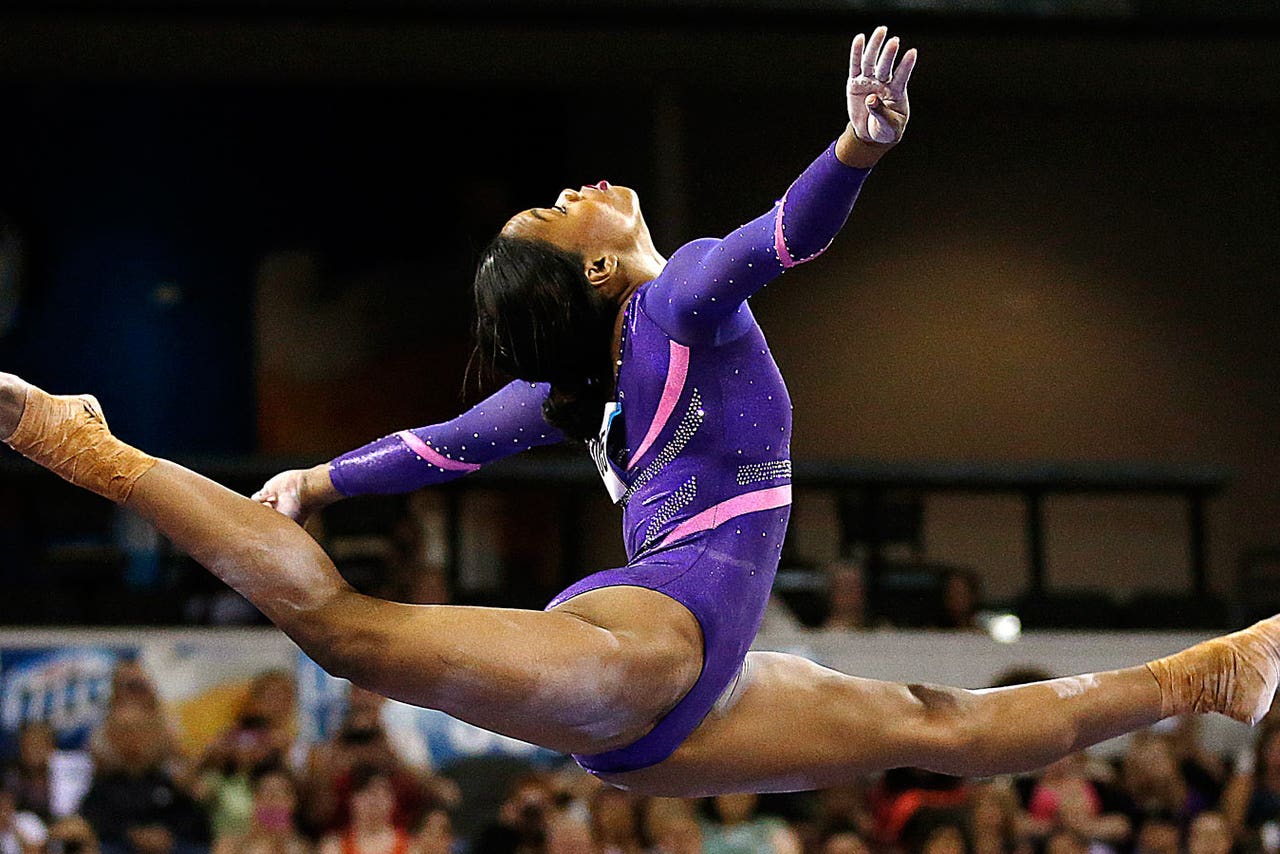 Olympic gymnastics champ Gabby Douglas second in U.S. championships ...