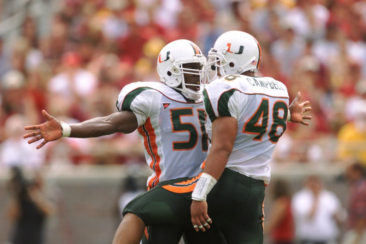 Jonathan Vilma, Kellen Winslow II reflect on historic 2004 Miami draft ...