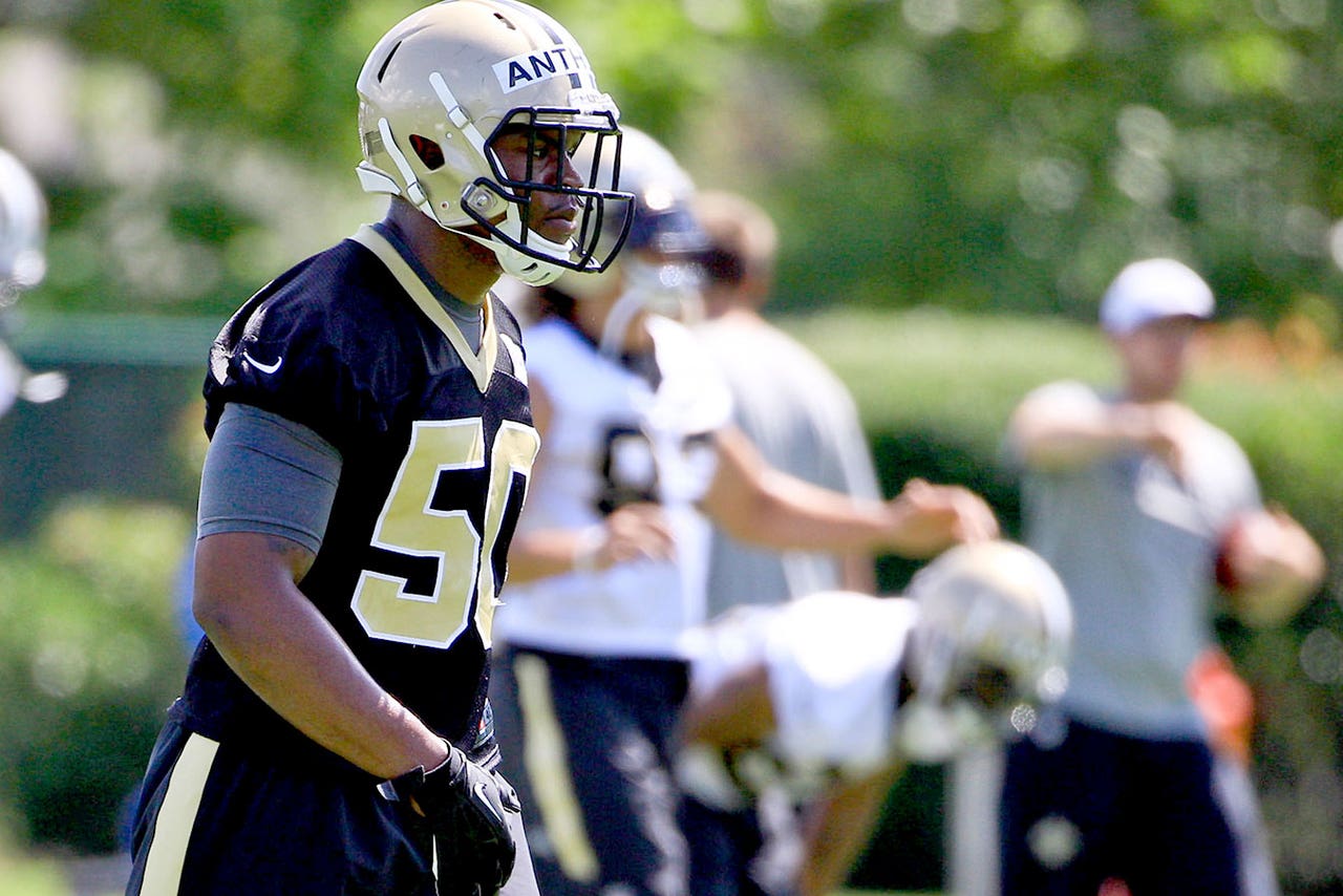 Rookie Stephone Anthony leaves strong impression after Thursday's OTAs ...