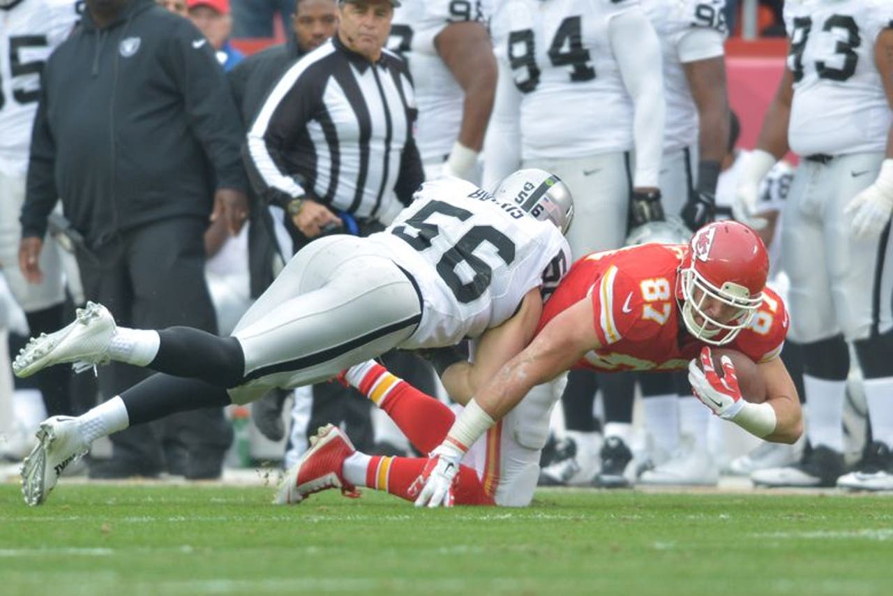 Chiefs workout former Oakland Raiders LB Miles Burris | FOX Sports