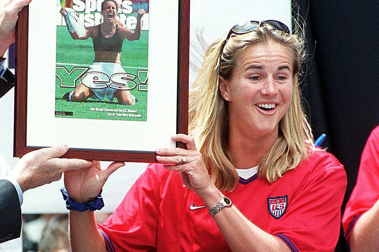 What happened after Brandi Chastain's PK and celebration, U.S. Soccer's ...