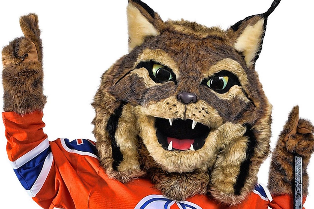 The Edmonton Oilers' new mascot is here to haunt your nightmares | FOX ...