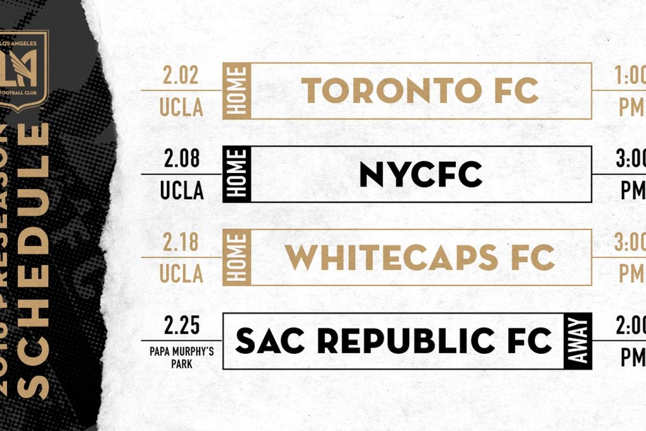 LAFC announces 2018 preseason schedule | FOX Sports