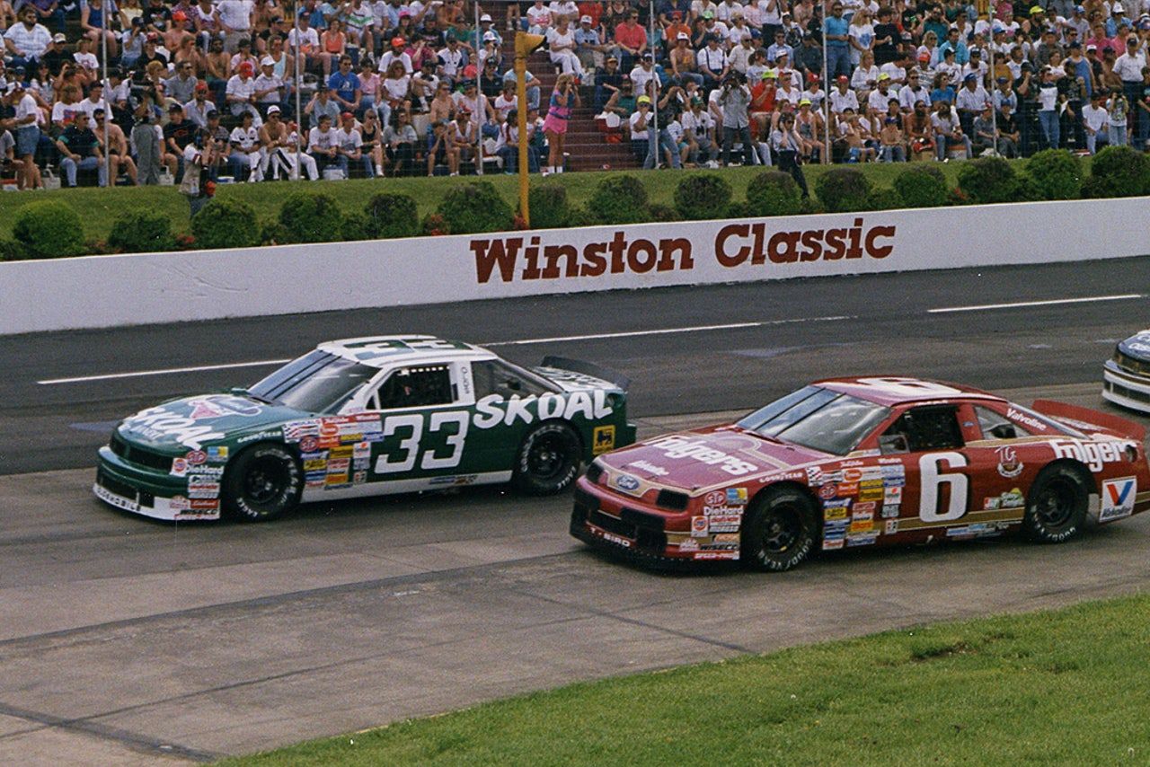 Mark Martin's classic No. 6 Ford Thunderbird shines at Charlotte Auto ...